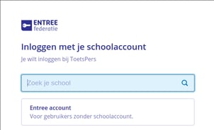 Hoe moet ik inloggen bij ToetsPers?